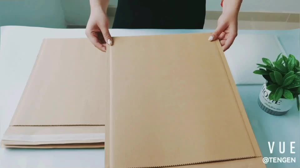 Eco Friendly Rigid Courier Shipping Waybill Pouch Document Packaging ...