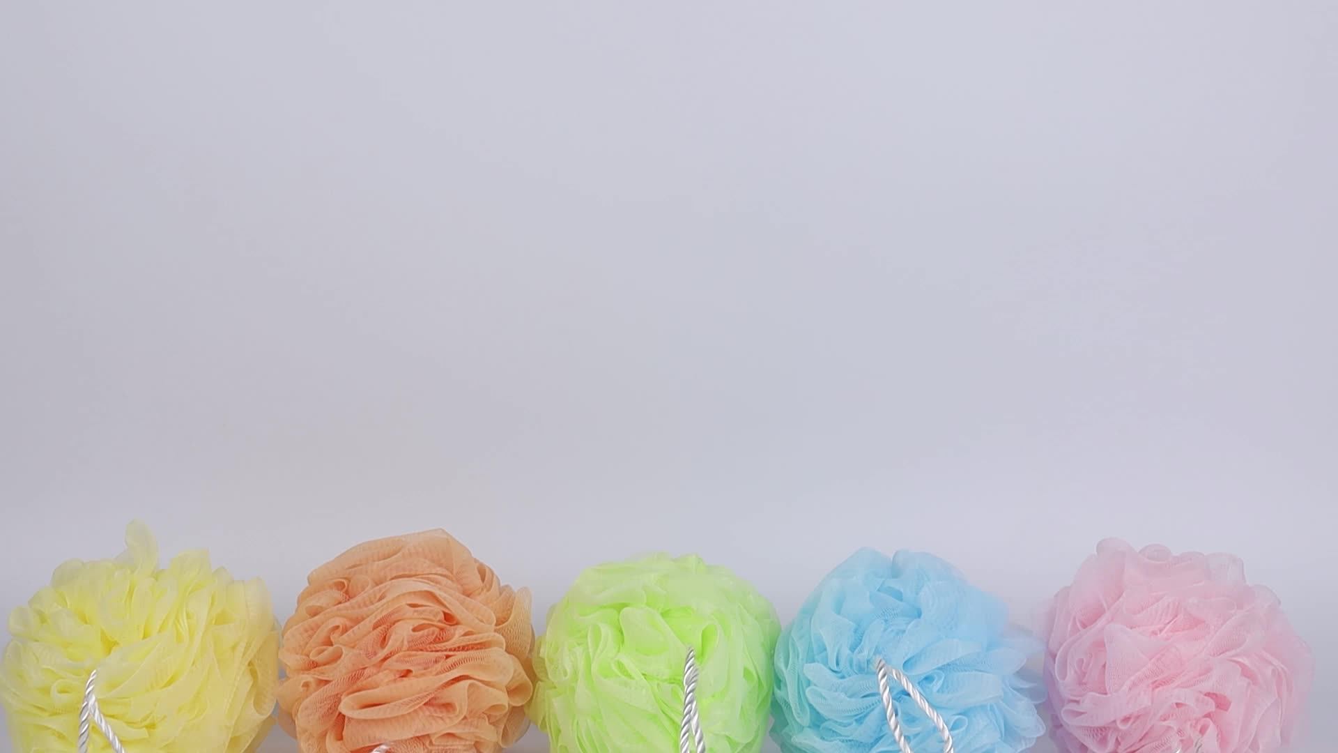 Bath Pouf Body Scrub Pad Loofah Sponge Wholesale - Buy Bath Pouf ...