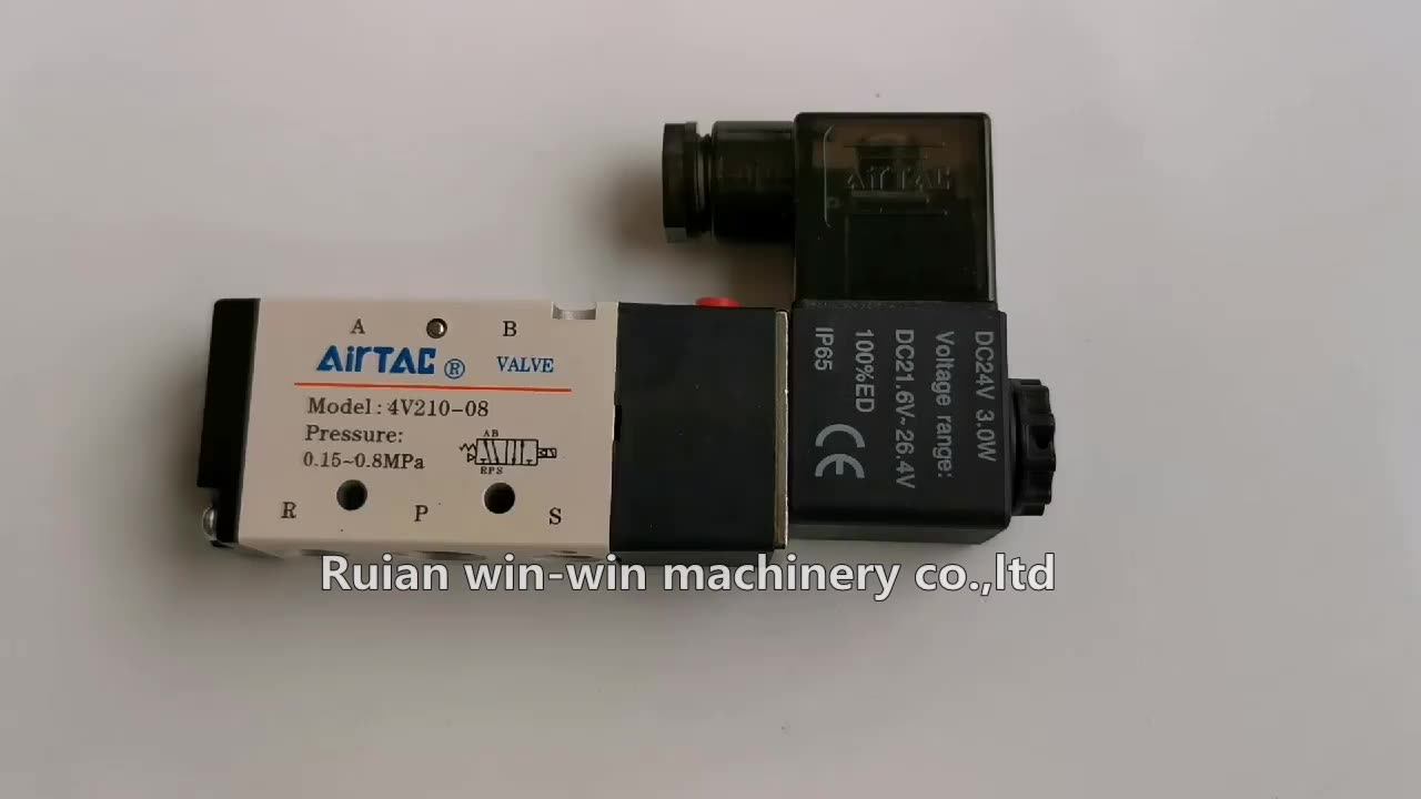 4v210-08 Electromagnetic Selenoide Valve For Film Blowing Machine - Buy ...