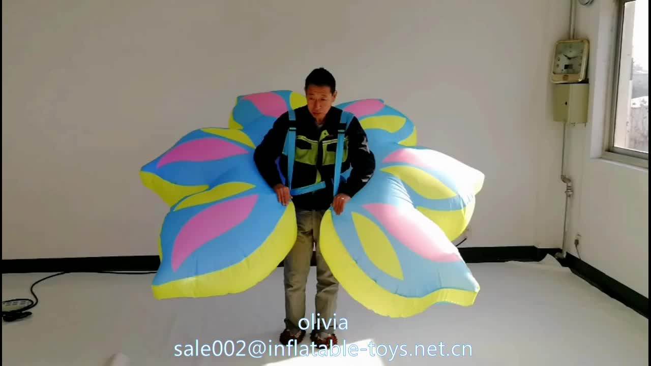 Customized Stilts Performance Inflatable Flower Costume Inflatable ...
