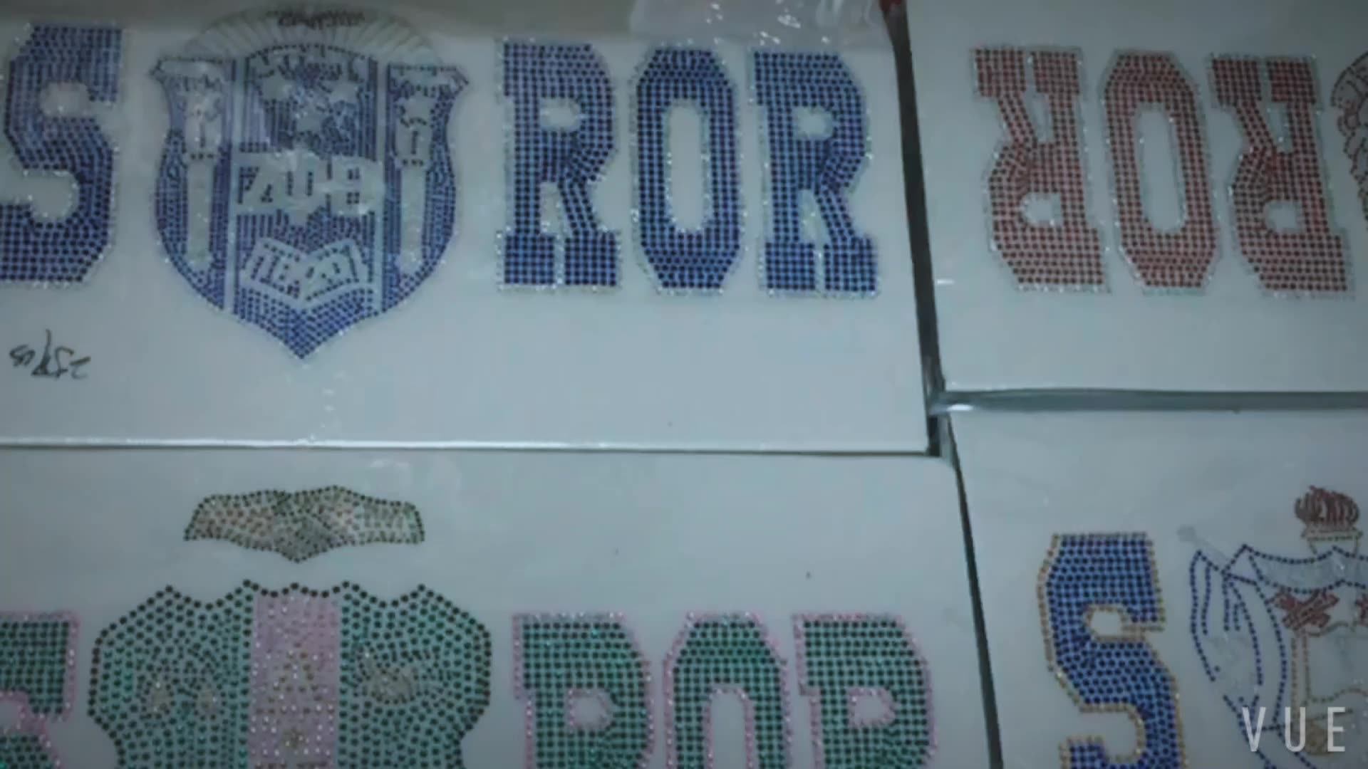 Rhinestone Old English Font Custom Iron On Crystal Iron On Letters ...