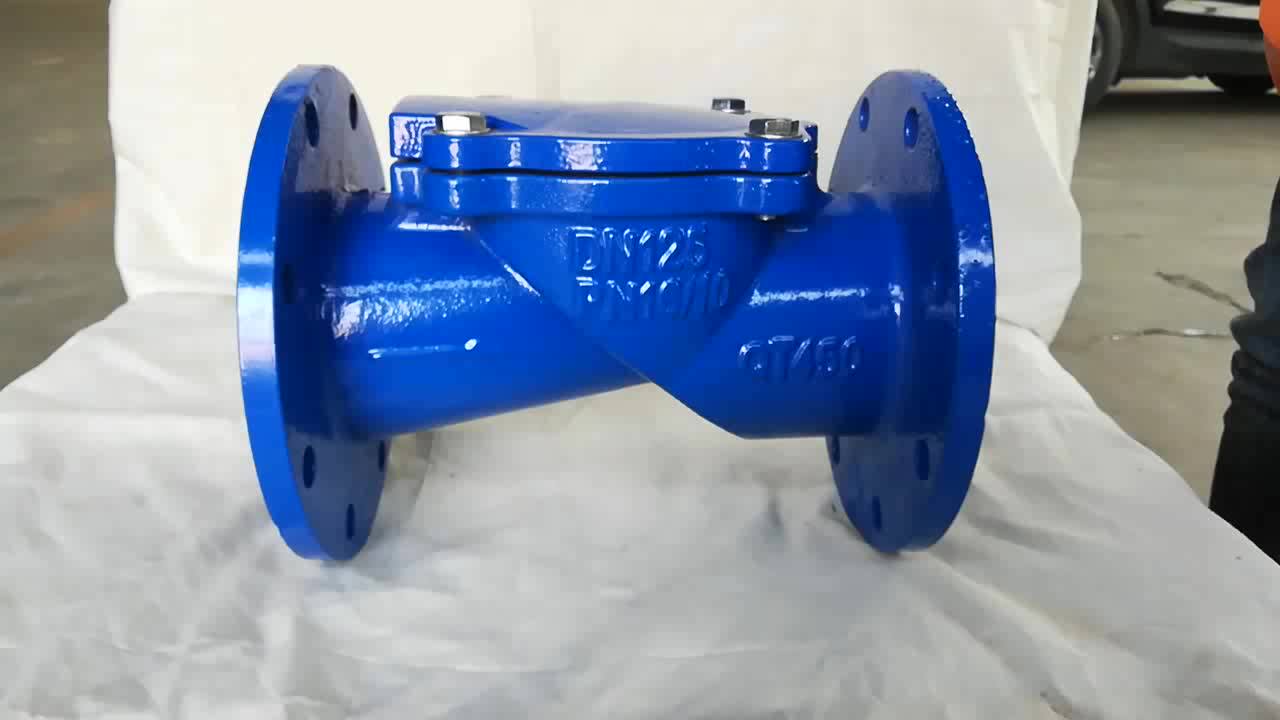 Flange Connection Non-return Flap Disc Check Valve 2inch 3inch 4inch ...