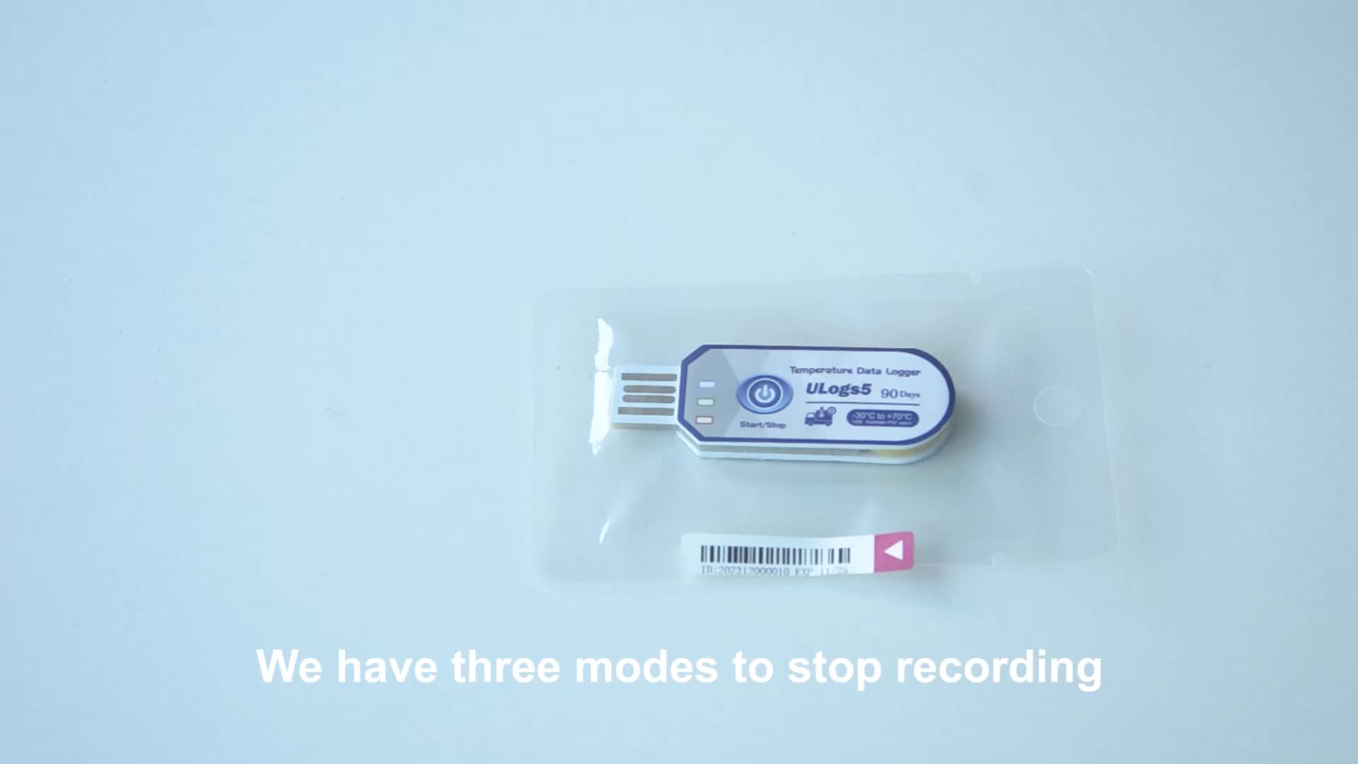 360 Days Cold Chain Single Use Usb Temperature Data Logger Mini ...