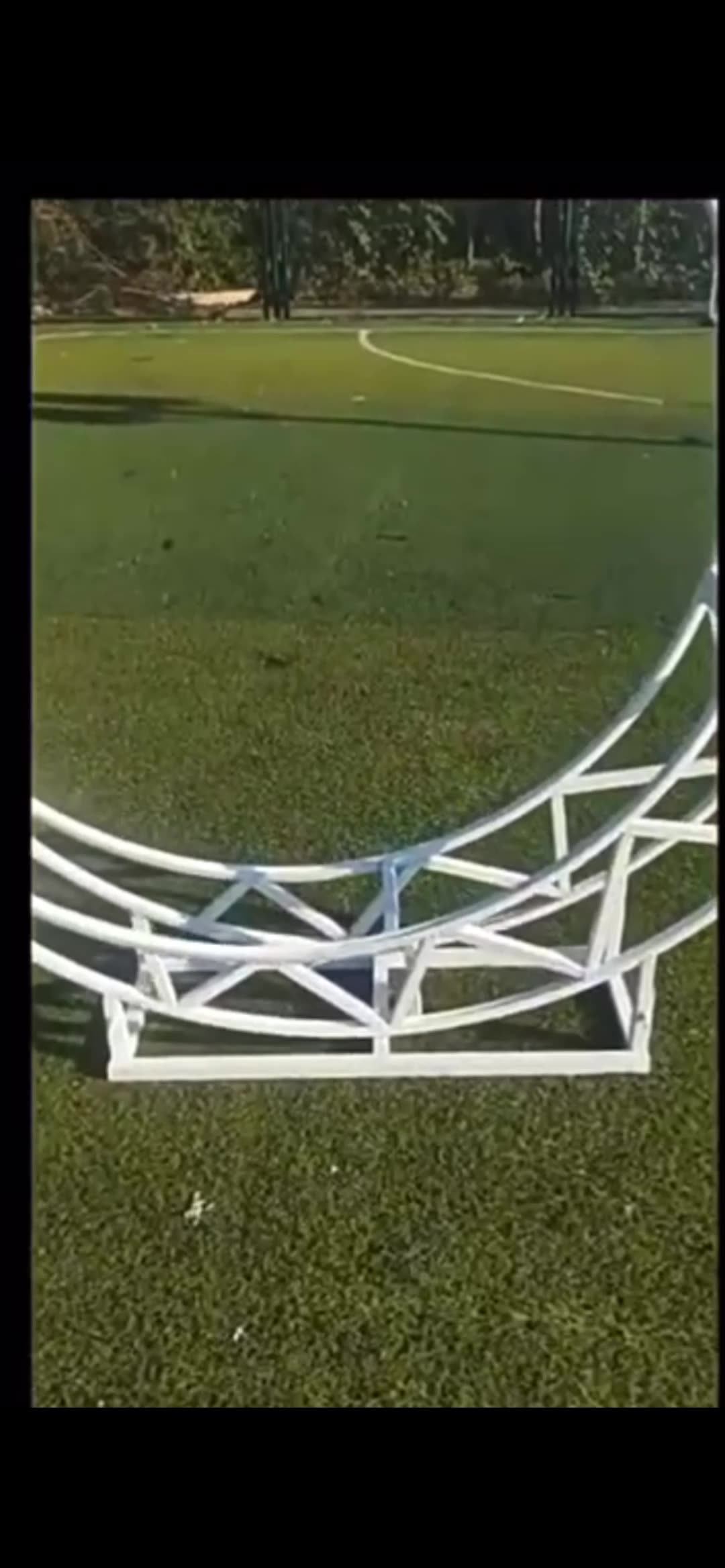 Moon Shape Backdrop Wedding Flower Metal Round Circle Arch For Event ...