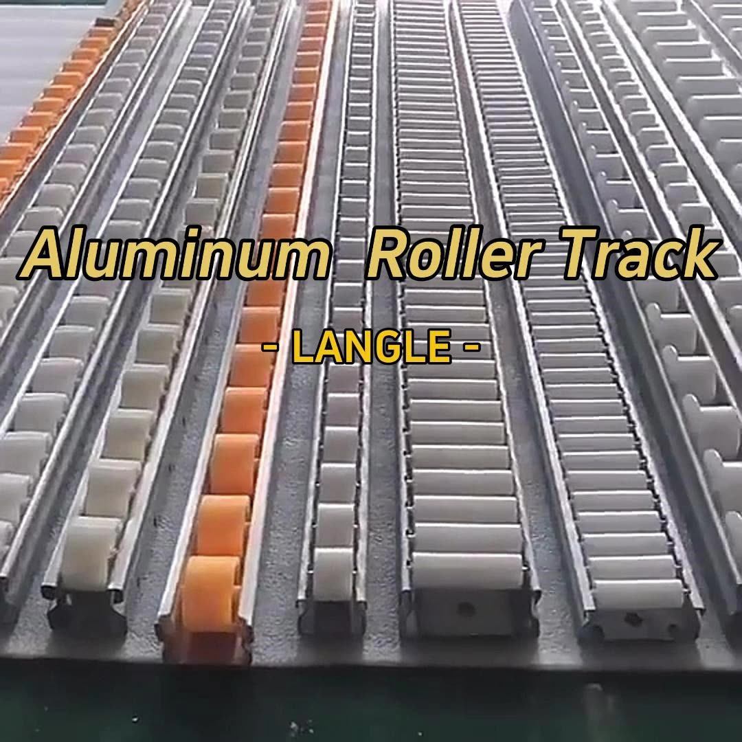 Langle Industrial Steel Rollers Rail Track Fluency Strips Roll Pallet ...