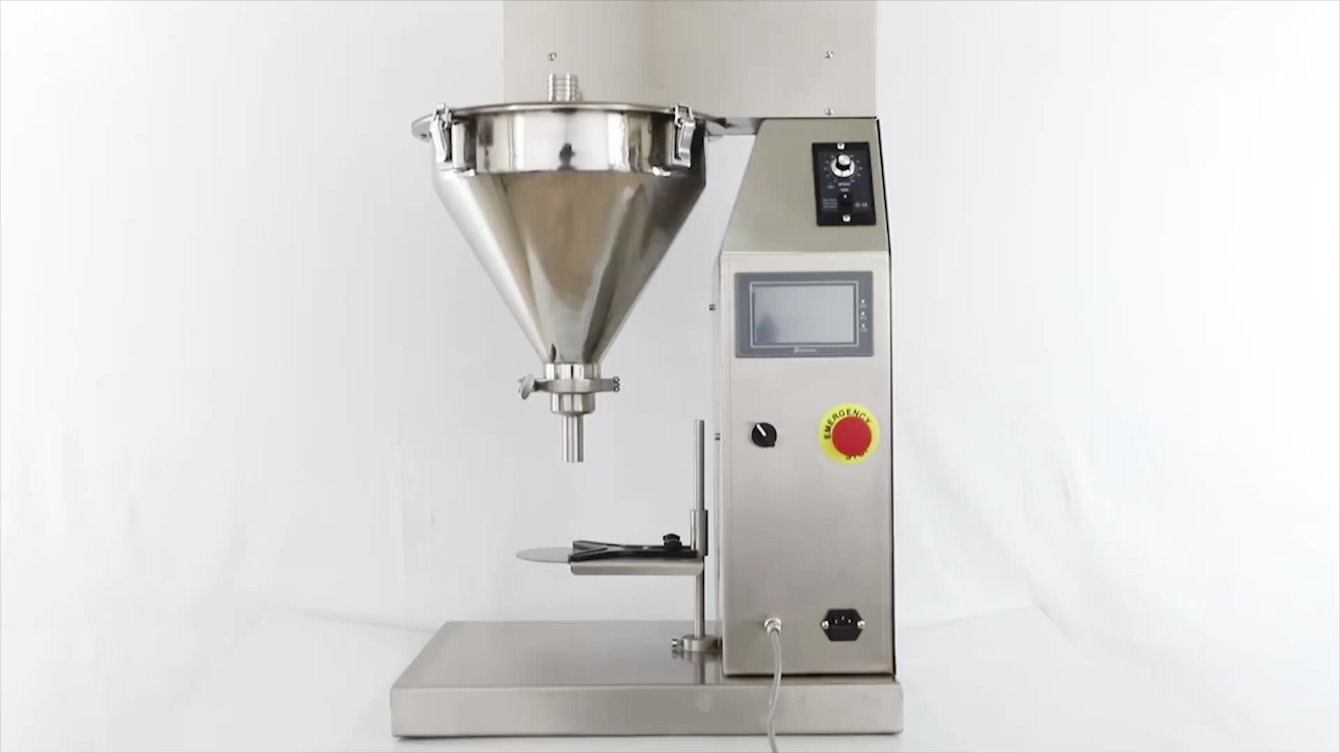 Hzpk Small Semi Automatic Table Top Dry Sachet Milk Cosmetic Chemical ...