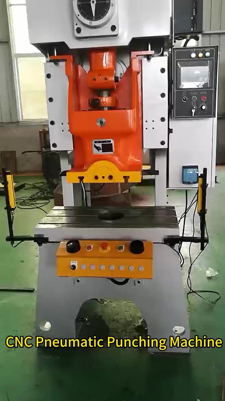 Automatic Pneumatic Stamping Power Press Punching Machine For Metal ...