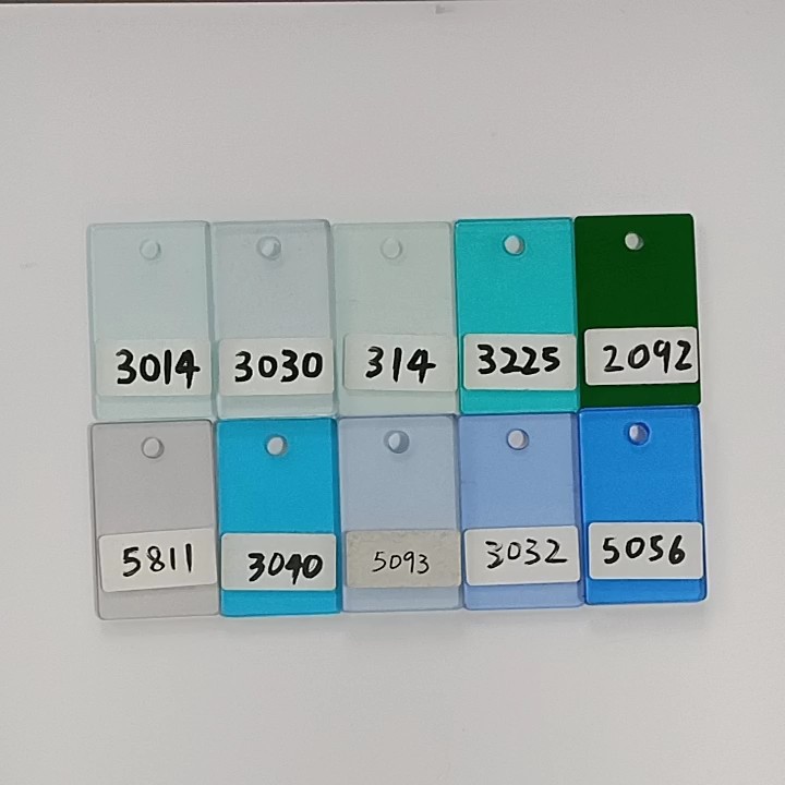Color Sample Ring 5x7 Acrylic Sheets For Sale Sanitary Acrylic Sheets ...