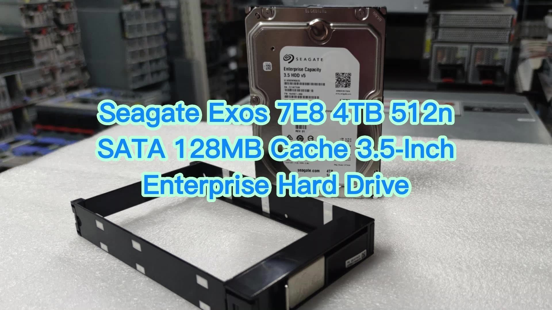Seagate Exos 7e8 4tb 512n Sata 128mb Cache 3.5-inch Enterprise Hard ...