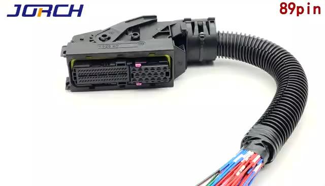 1928404195 Boschs Edc7 89 Pin Ecu Connector Waterproof Custom ...