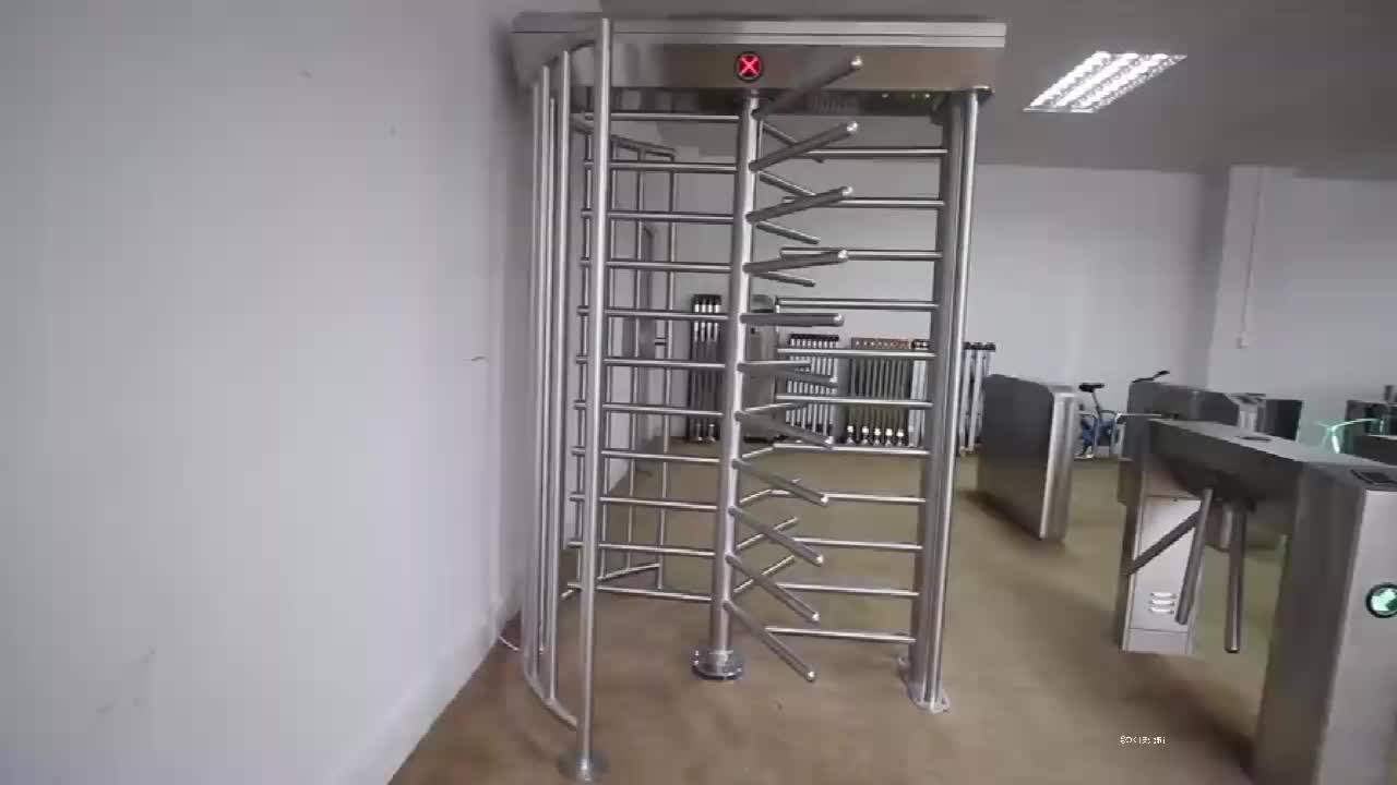 304 Stainless Steel Mechanical Rotating Barriers Security Full Height ...