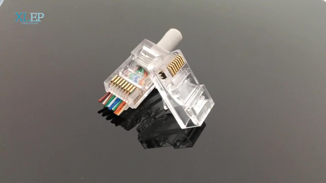 Best Rj45 Connector Price Xl-321 Mp8p8c Cat5e Modular Plug Ez Rj45 ...