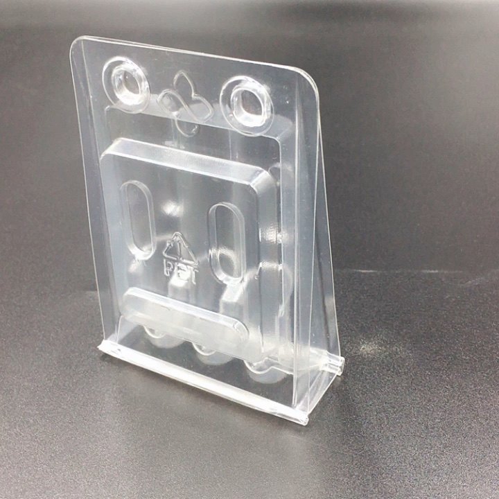 Custom Clear Pvc Plastic Hanger Clamshell Double Blister Packaging Box ...