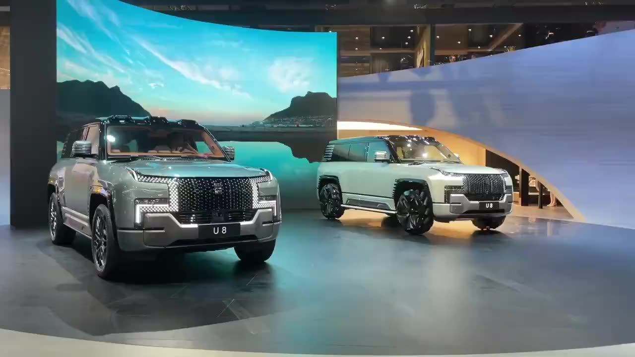 Extended Range Byd Yang Wang U8 Ev Electric New Energy Vehicle Car 2023 ...