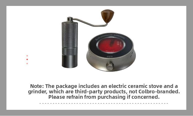 Colbro Pure Stainless Steel Moka Pot Camping Three-Valve Coffee Maker ...