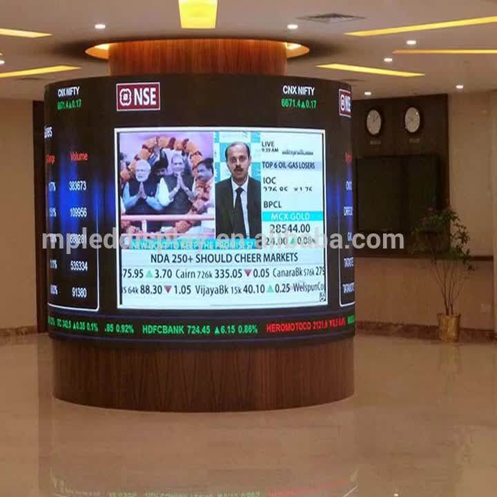 Indoor Led Panel Programmable Flexible Curtain New Visual P5 Led ...
