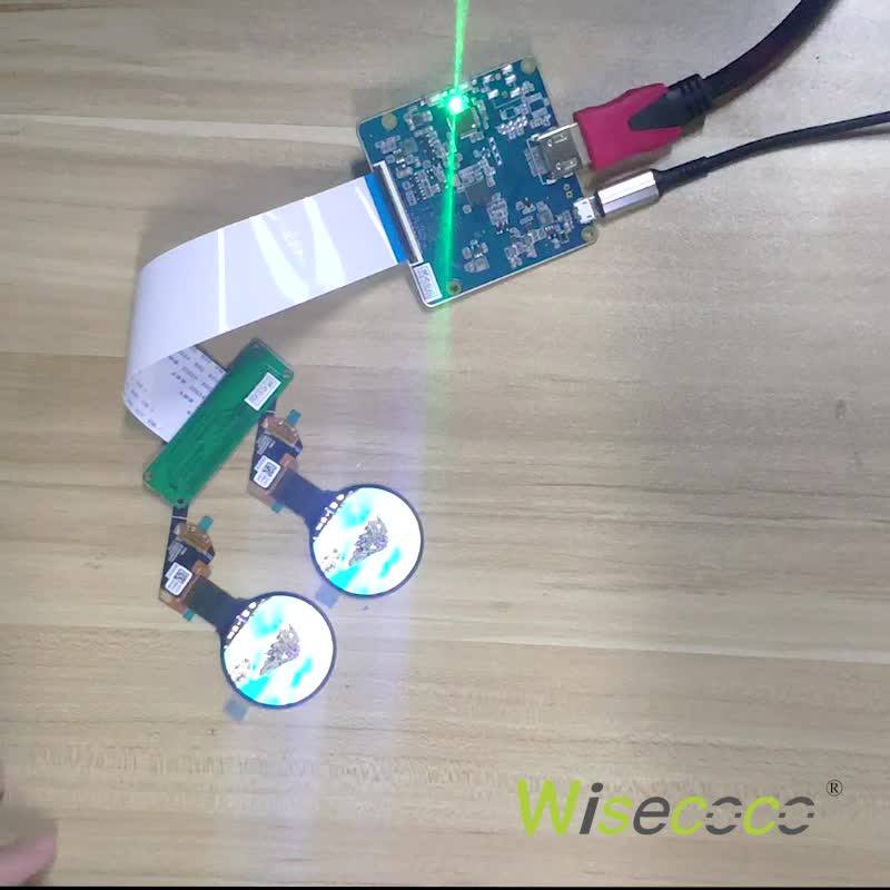 1.39 Inch 400*400 Small Thin Raspberry Pi Round Flexible Oled For Robot ...