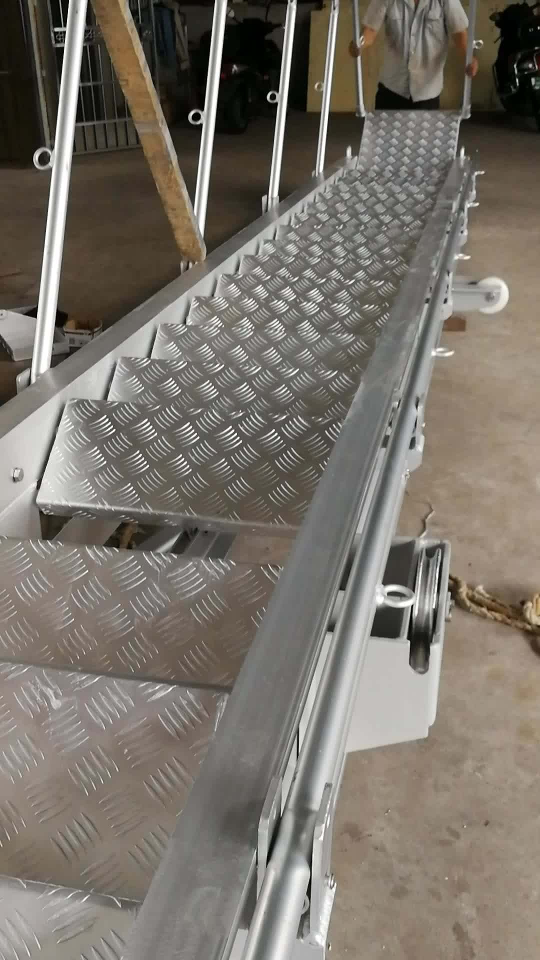 Marine Aluminium Ship Gangway Accommodation Ladder - Buy Accommodation ...