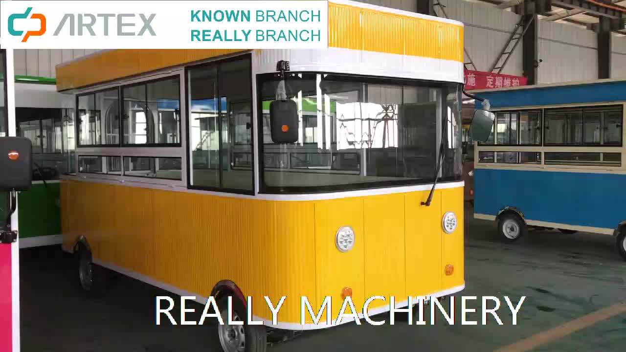 Oem New Smart Electric Street Mobile Food Car Fast Food Vending Carts ...