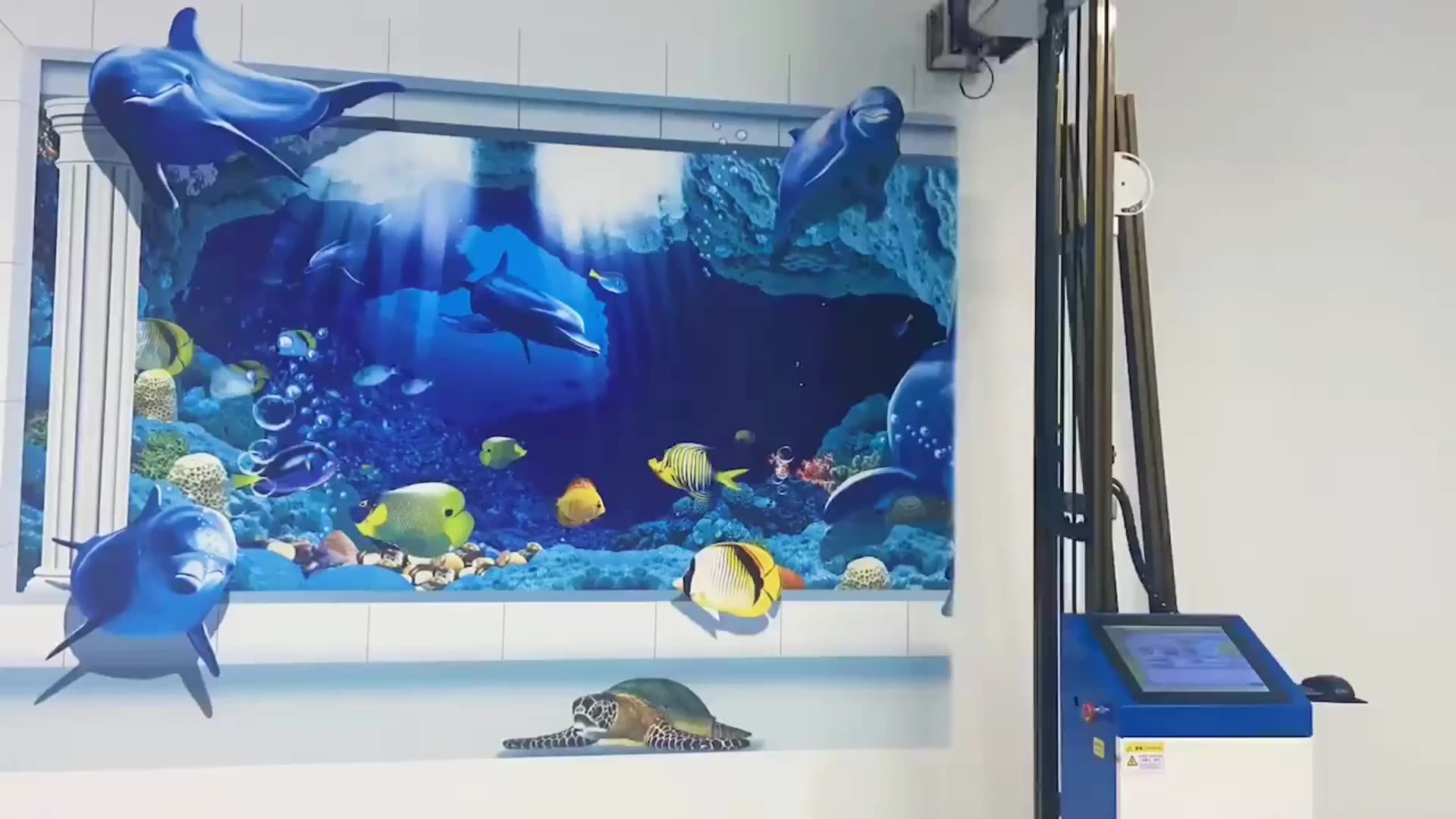 3d 5d 6d Effect Verticale Muur Art Inkjet Printer Prijs Direct Naar ...