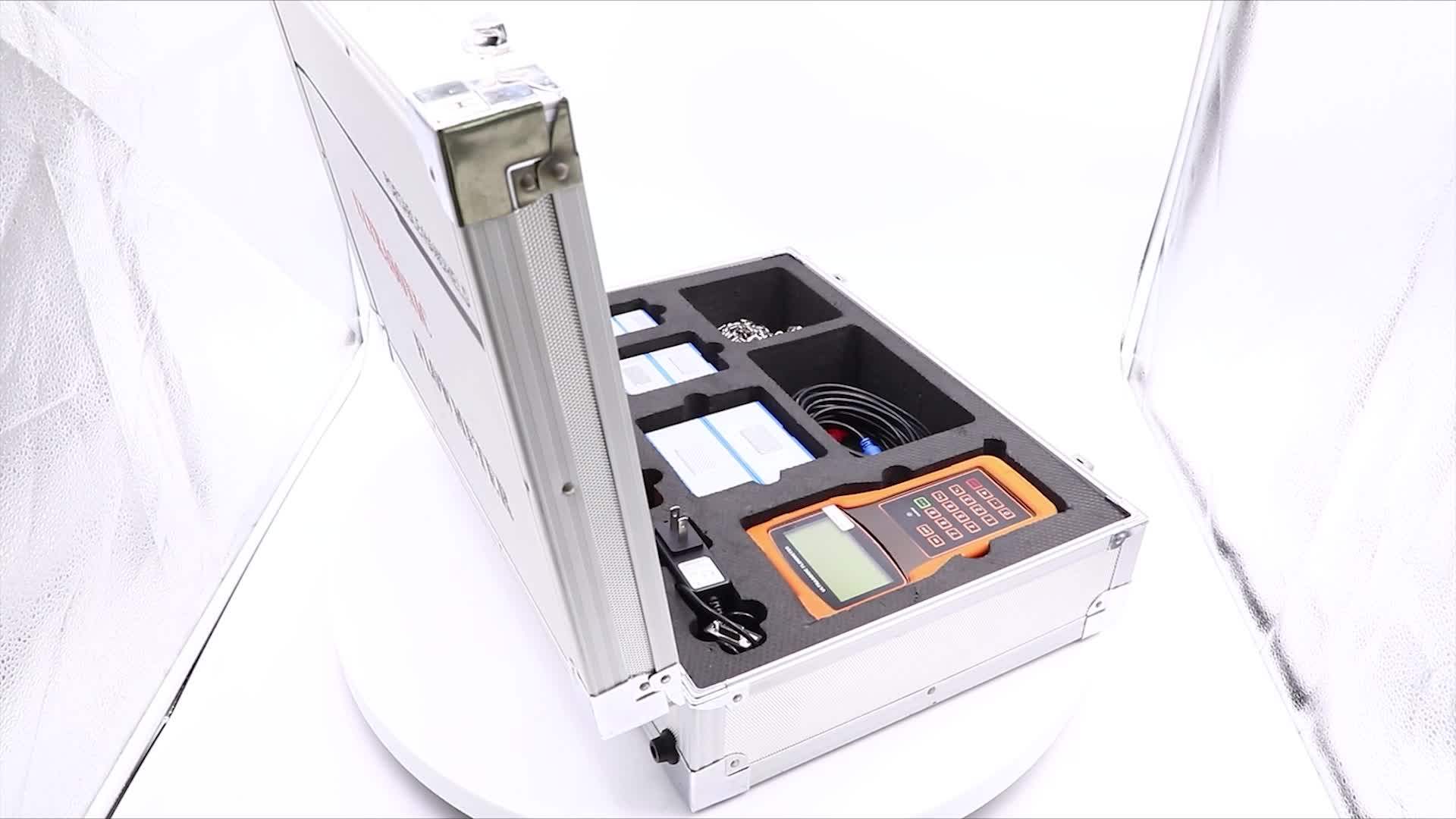 Handheld,Portable Ultrasonic Flow Meter Water Flow Meter With High ...