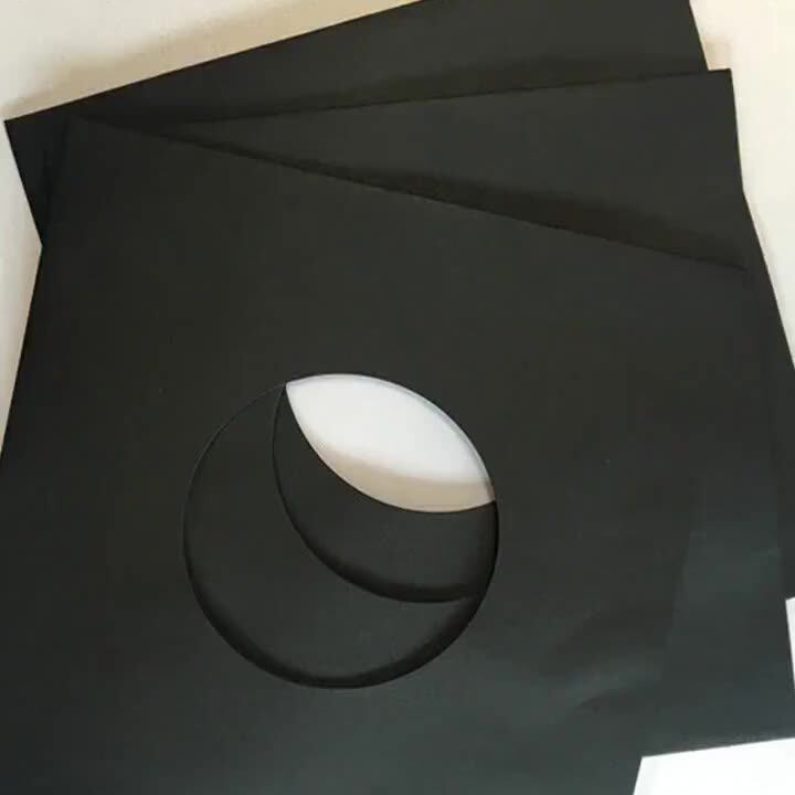 7ih10ih12ih Black Paper Sleeves 7 Paper Vinyl Record Sleeves Inner ...