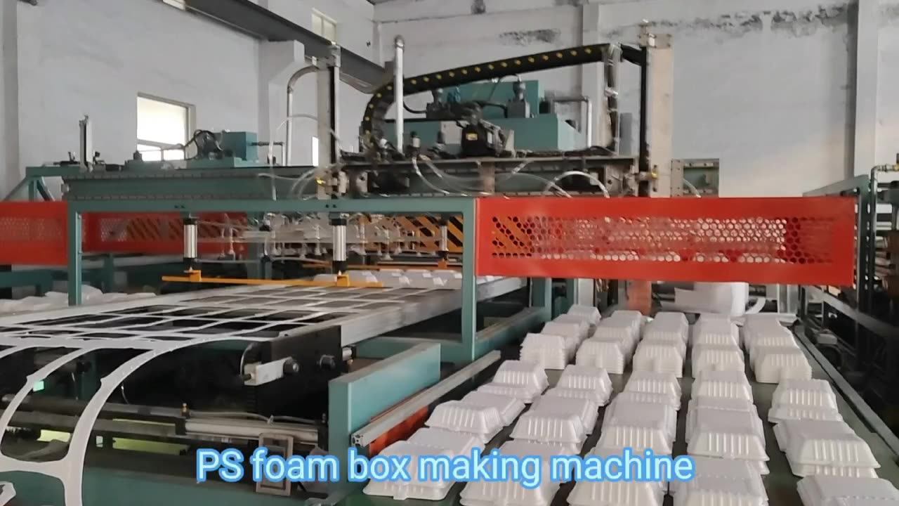 Ps Eps Polystyrene Disposable Lunch Box Making Machine /styrofoam ...