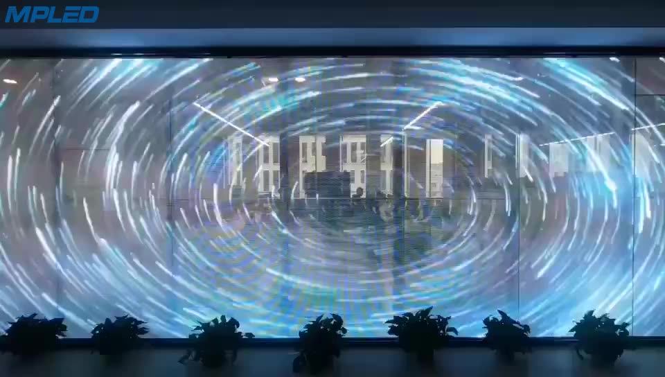 Transparent Glass Led Screen P3.9x7.8 Indoor And Outdoor 3d Display ...
