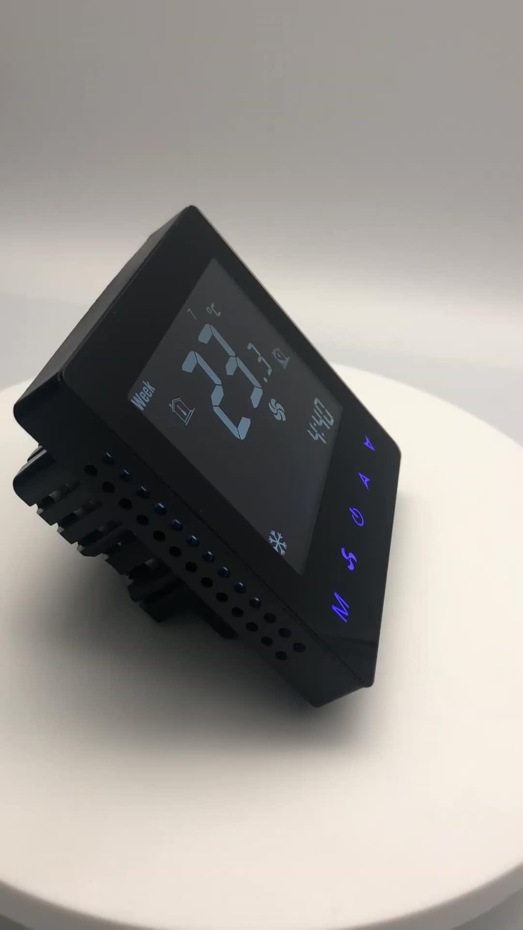 Control Programmable Digital Fan Coil Temperature Sensor Lcd Display ...