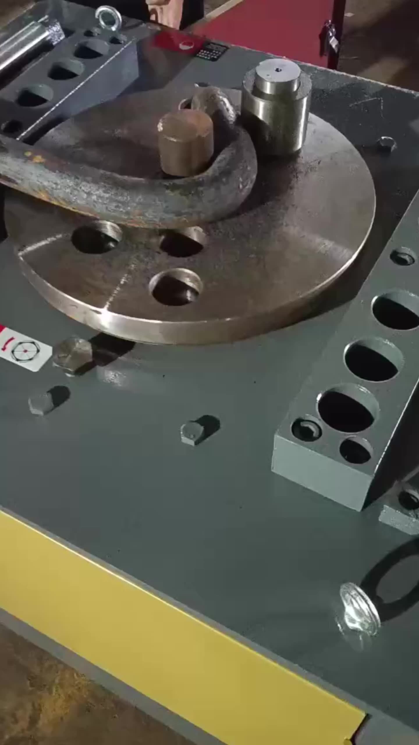 6-50mm Rebar Steel Rod Bar Stirrup Bender Bending Machines Steel Bar ...