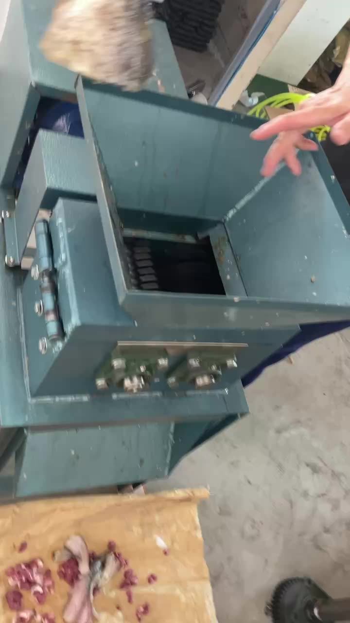 Large Commercial Stainless Steel Automatic High-power Shredding Frozen ...