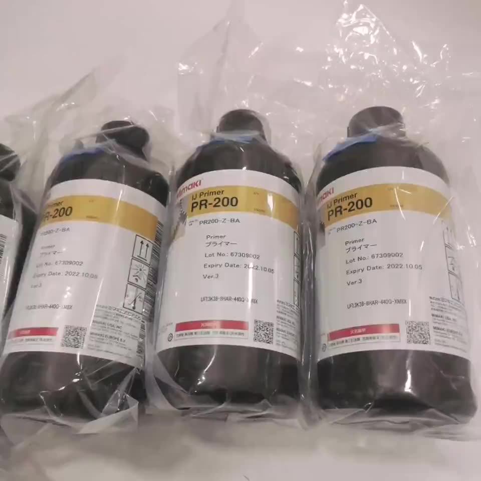 原装mimaki Pr-200底漆1l瓶forujf-3042 Mkii/ujf-6042 Mkii打印机pr200底漆 - Buy ...