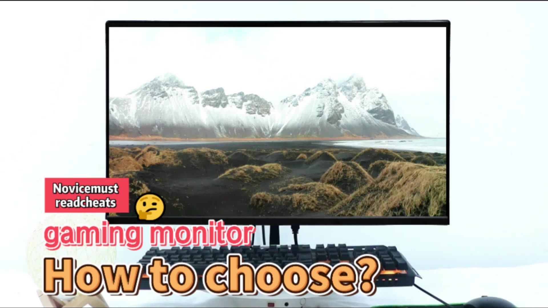 Desktop Computer Gaming Monitor 32 Inch Qhd 2k Super Wide Screen 144hz ...