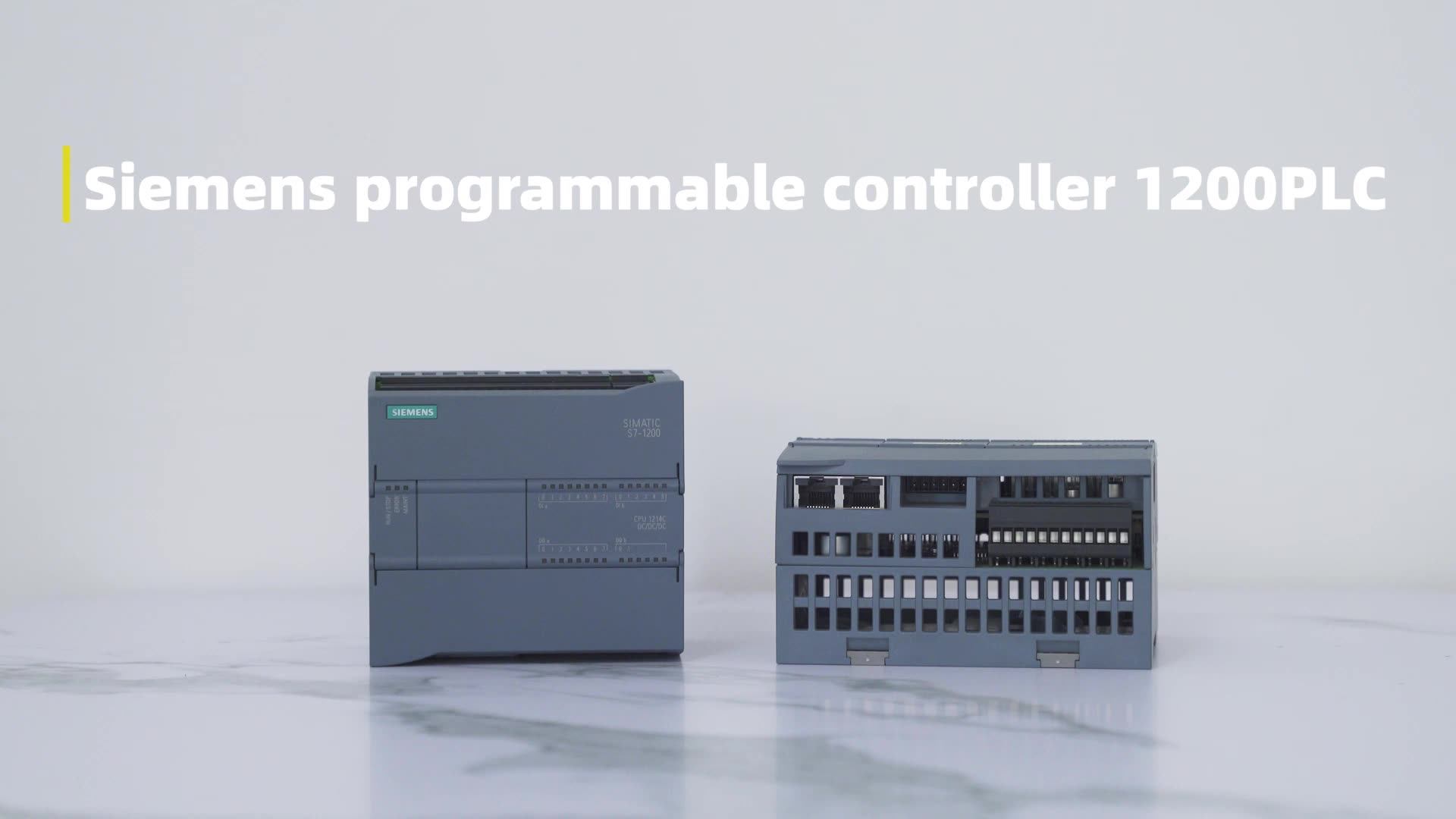 Siemens Simatic S7 1200 Cpu 1215c Dc Dc Rly 14di 10do 2ai 2ao 6es7215 ...