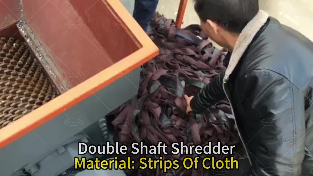 Waste Textile Shredding Machine Small Fabric Shredder Machine ...