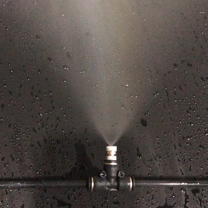 Mist Cooling System Fog Machine Low Pressure Mist Nozzle With Filter ...