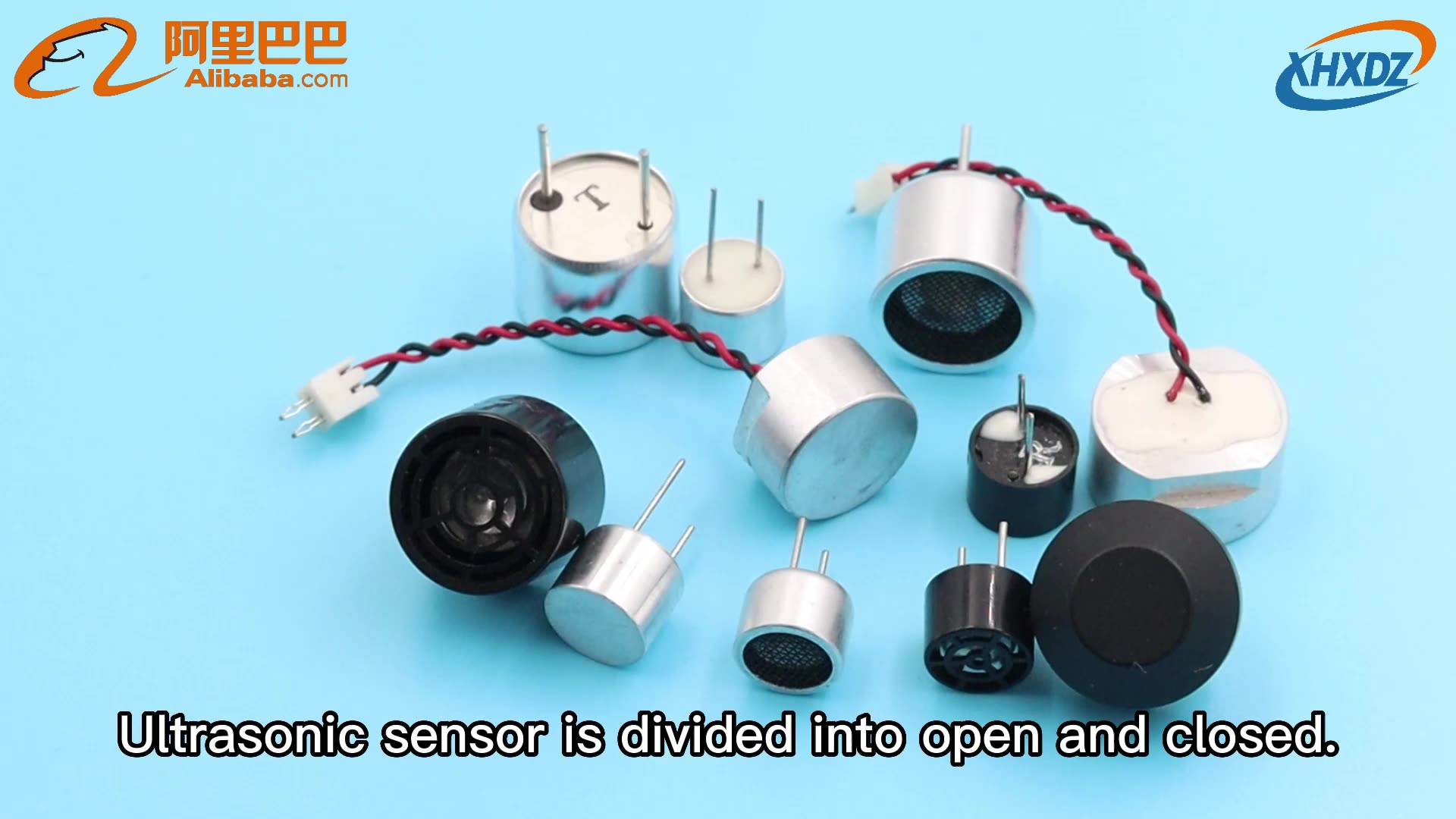 1625 Sensors 25khz Ultrasonic Transducer Open Type 16mm Car Sensor For ...