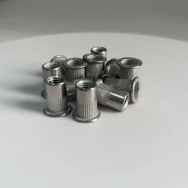 M3 M4 M5 M6 M8 M10 M12 304 Stainless Steel Insert Blinds Nuts Flat ...