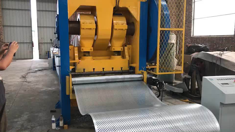 Metal Sheet Perforated Machine Steel Plate Punching Machine - Buy Metal ...