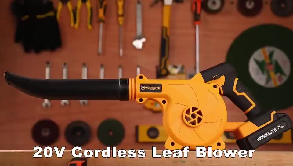 Worksite Electric Vacuum Blower 220v Corded Compact Garden Leaf Dust ...