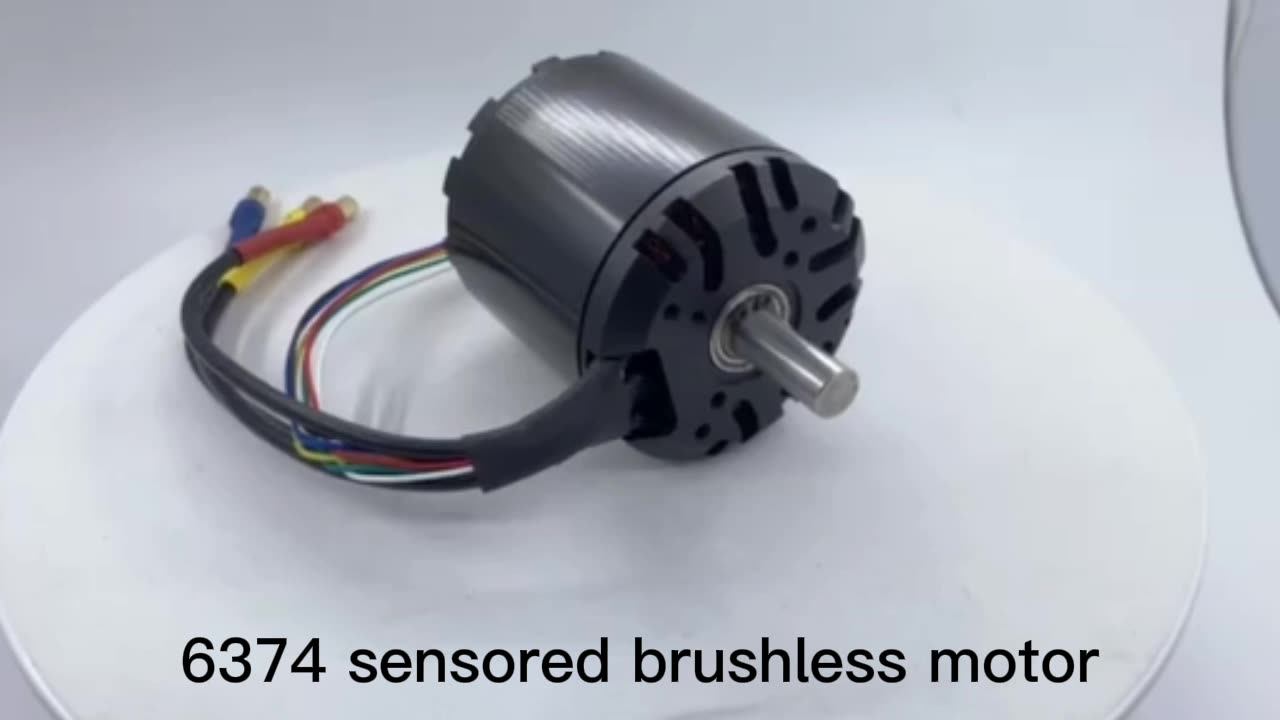 St Airplane Brushless Motor 6374 130kv/170kv Outrunner Brushless Dc ...