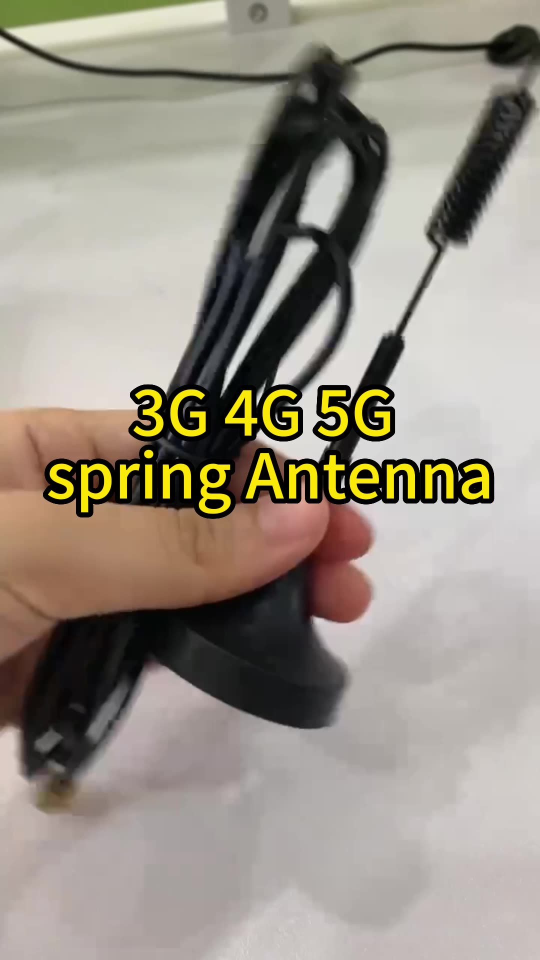 External Modem Sucker Antena Magnetic Base Tv Antenna Gsm Helical Outdoor Antenna 700-5000mhz ...