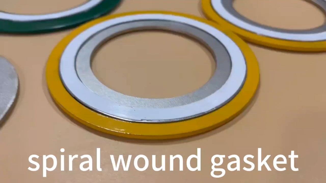 Spiral Wound Gasket Heat-resistance Graphite Gasket Wholesale Inner And Outer Ring Metal ...