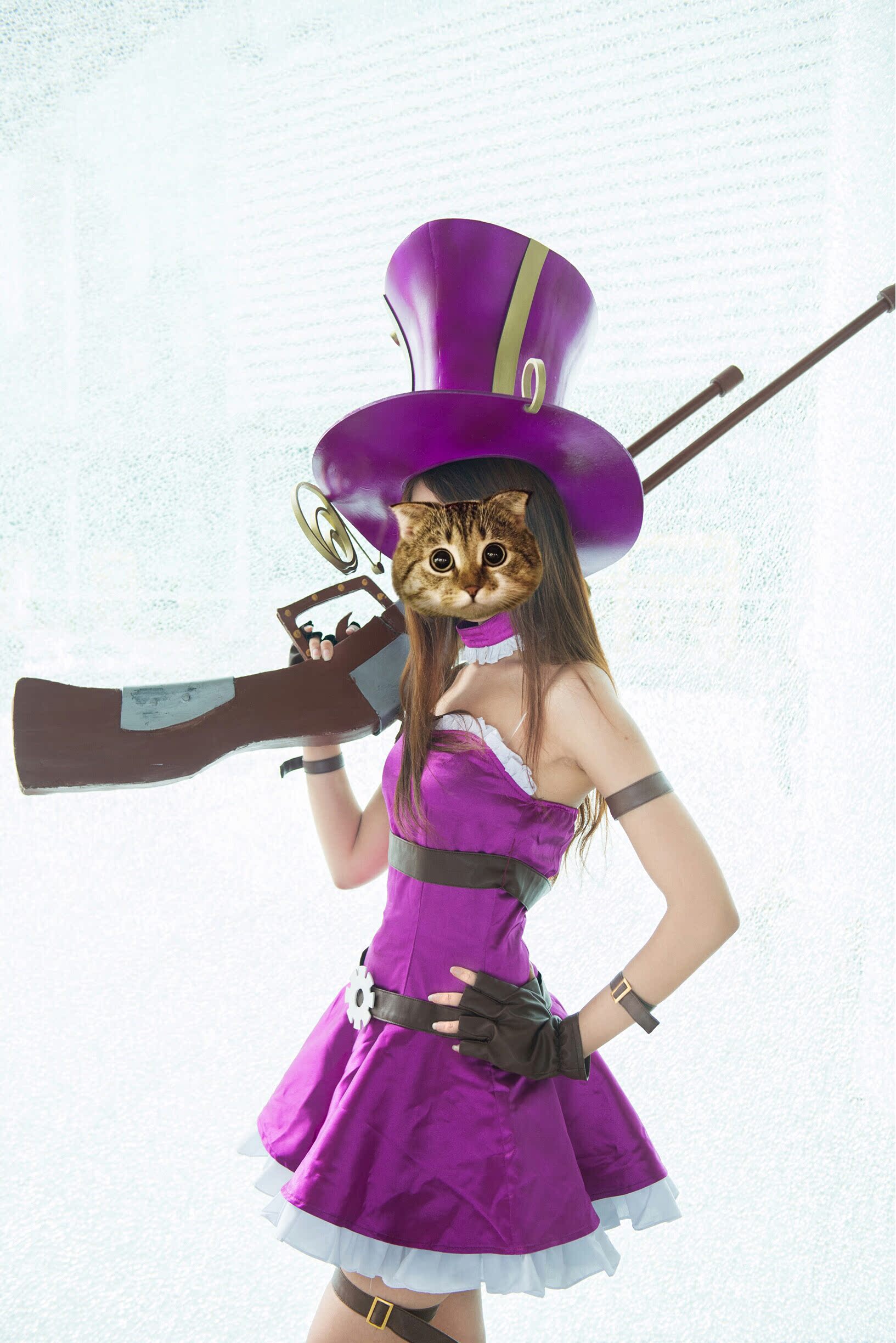 League of Legends Caitlyn Cosplay costume #26509 | Bhiner