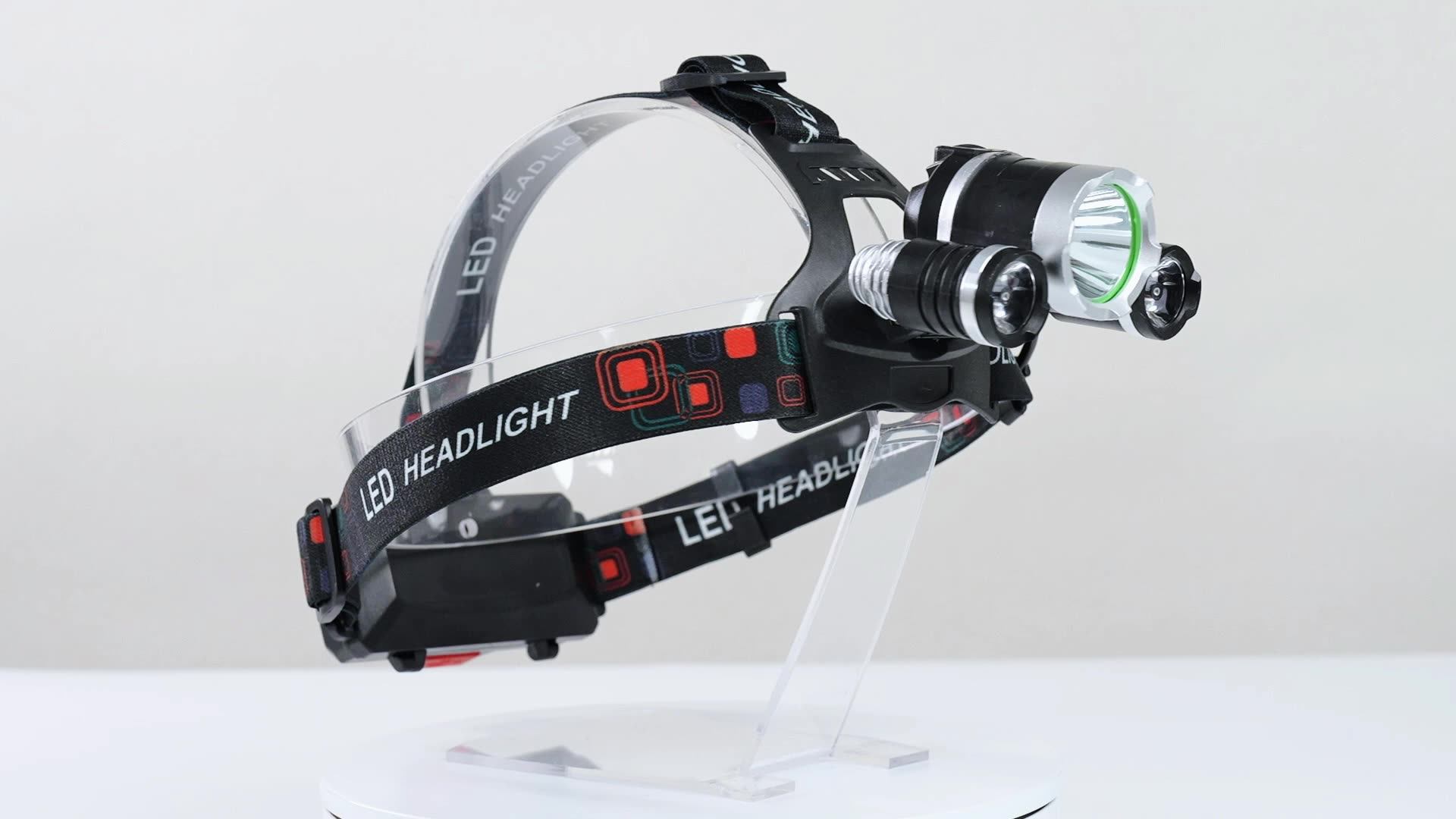 Portable Wholesale Powerful Waterproof Usb Zoom Rechargeable Head Lamp ...