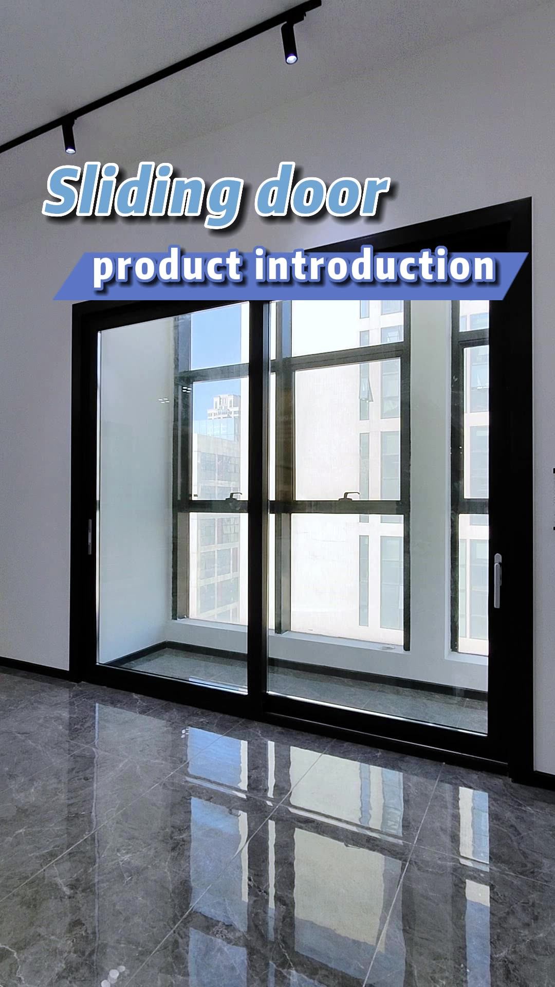 Wanjia Aluminum Glass Slim Frame Aluminum Sliding Door Narrow Frame ...