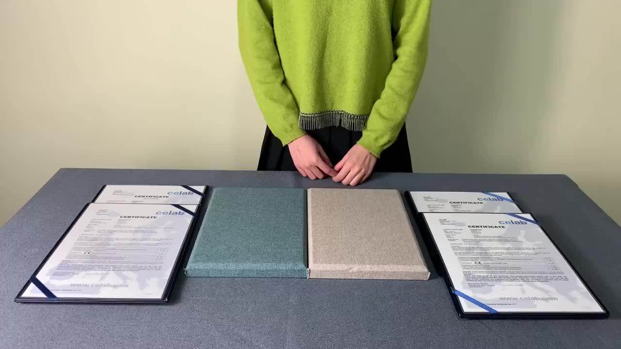 Tiange Auditorium/studio/cinema Eco Wall Decor Clothing Fabric Wrapped ...