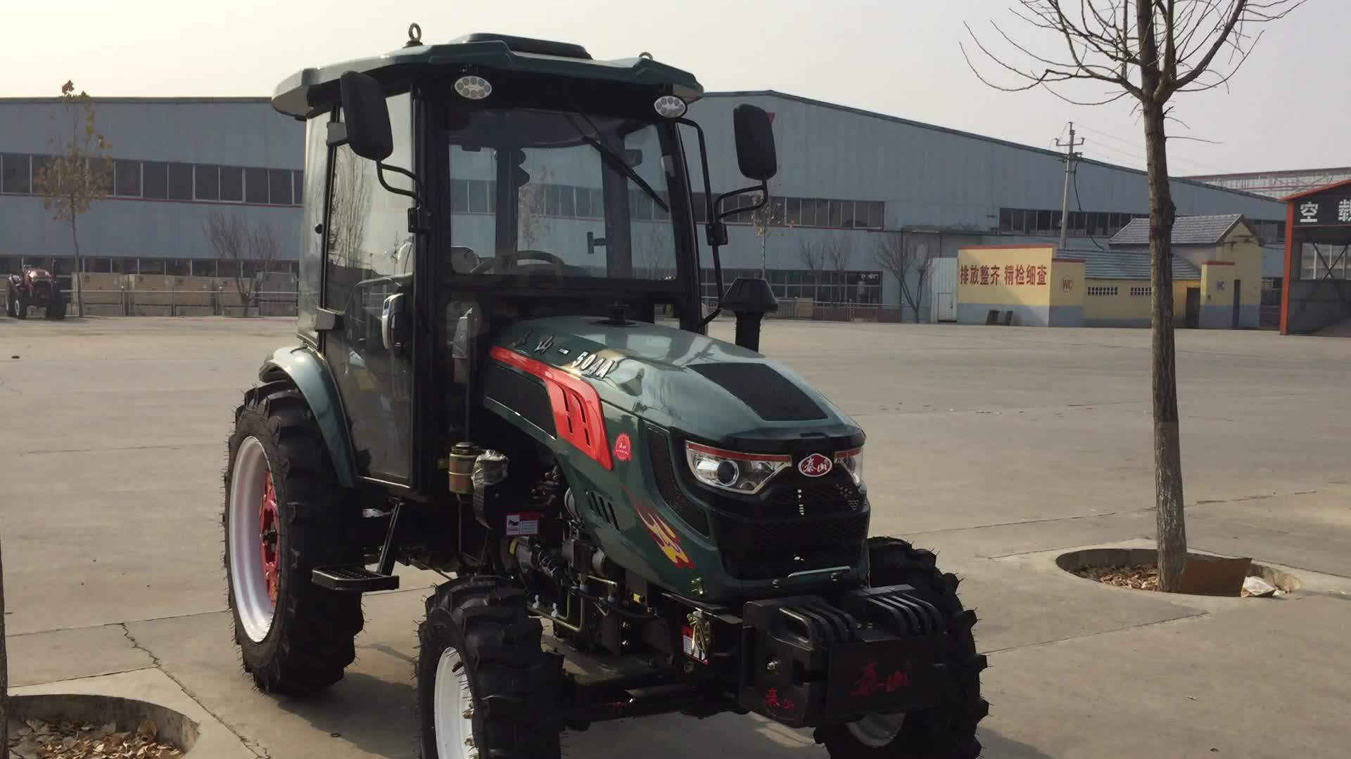 Te504 50hp 4wd Compact Agriculture Wheel Tractor - Buy Te504 50hp 4wd ...