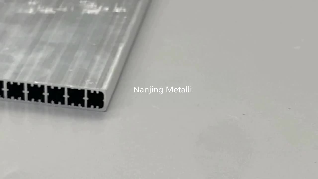 Customized Extruded Metal Aluminum Alloy Flat Micro Channel Radiator ...