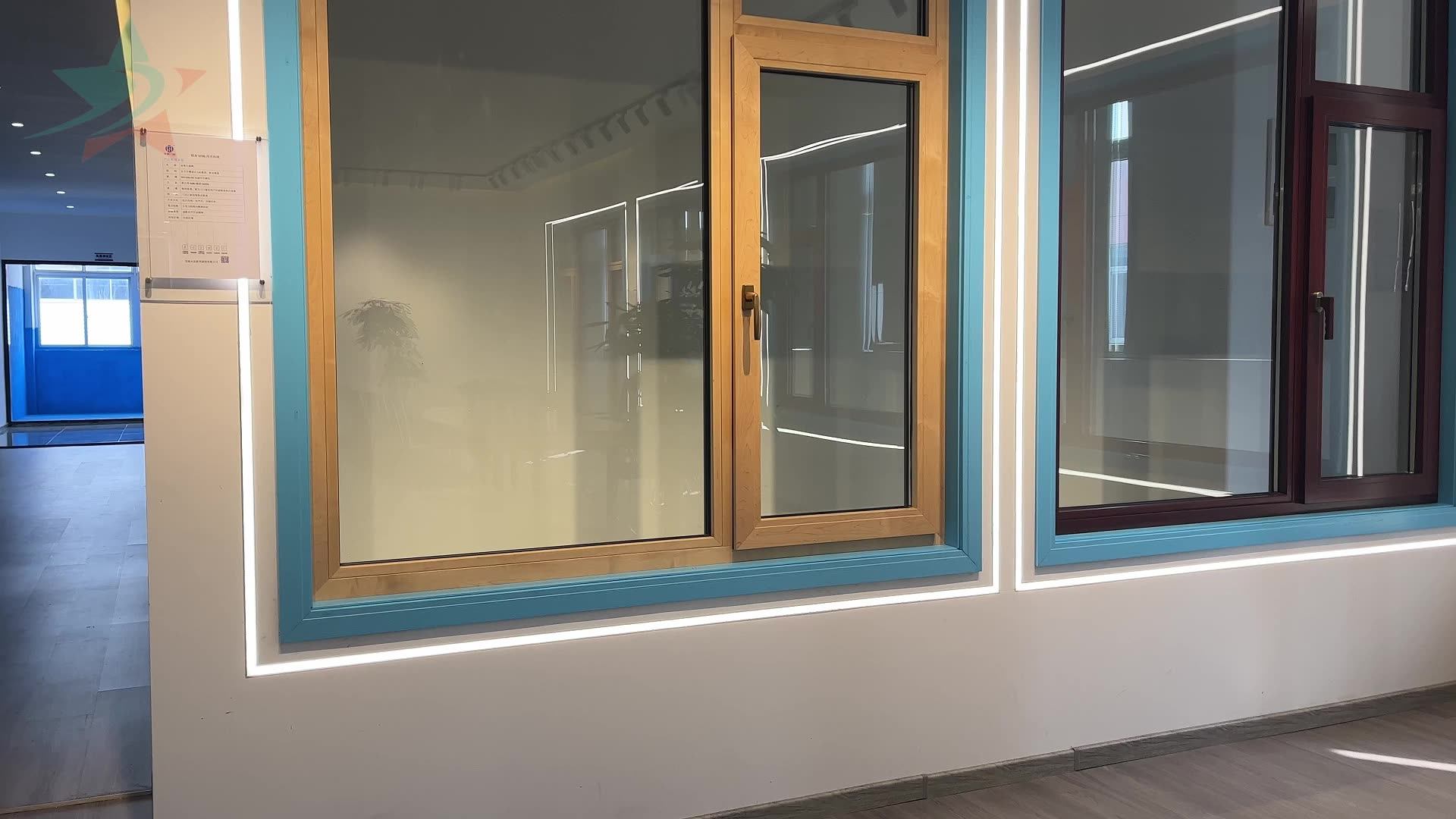 Aluminum Clad Wood Windows Casement Inward Opening Window With Handle ...